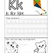 Phonetic Alphabet Workbook for Kindergarten Traceable Letter Page 1st ...