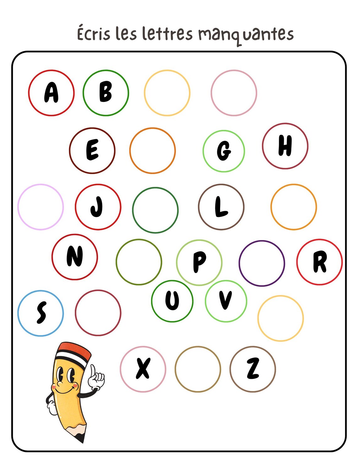 Cahier De Tracé Lettre Et Chiffre Maternelle & 1re Année Fiche D ...