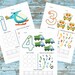 Printable Numbers of Day/week, 1-10 Worksheets for Daycare, Homeschool ...
