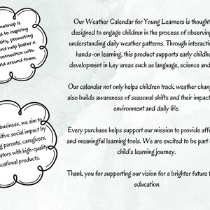 Kids Daily Calendar Printable Weather Chart homeschool Activities Kids ...