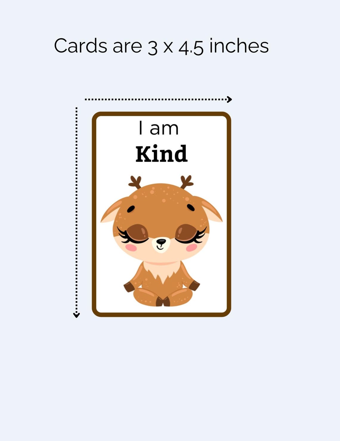 Positive Affirmation Cards for Kids Printable Mindfulness Activity ...