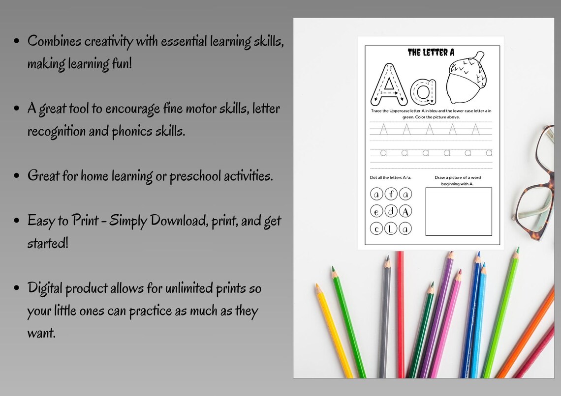 Halloween Alphabet Tracing Worksheets, Printable Halloween Worksheet ...