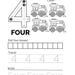 Number Tracing Workbook 1 - 10 Kindergarten Printable Math Worksheet ...