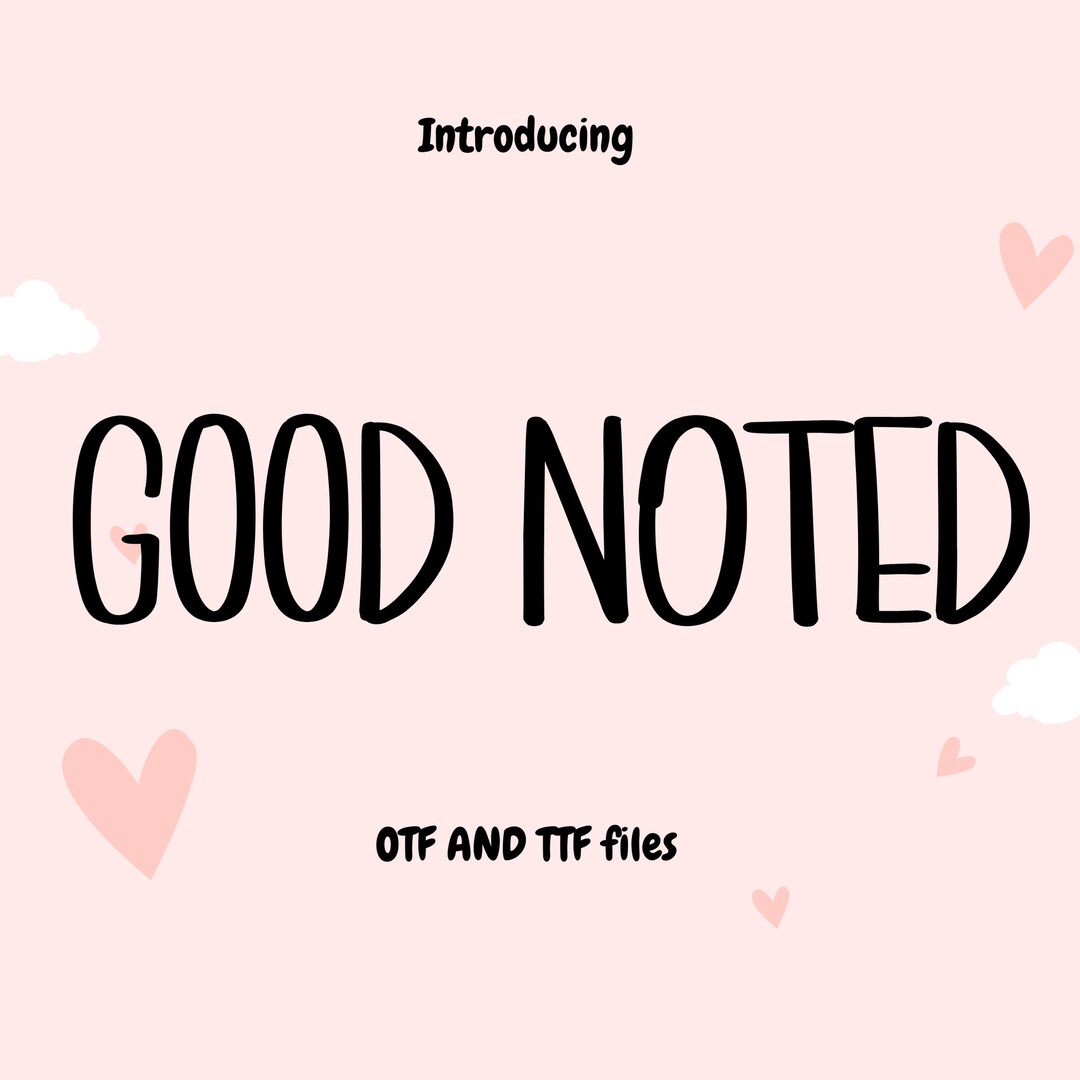 Handwritten Font: Neat Lettering, Classic Style (OTF and TTF Files) - Etsy