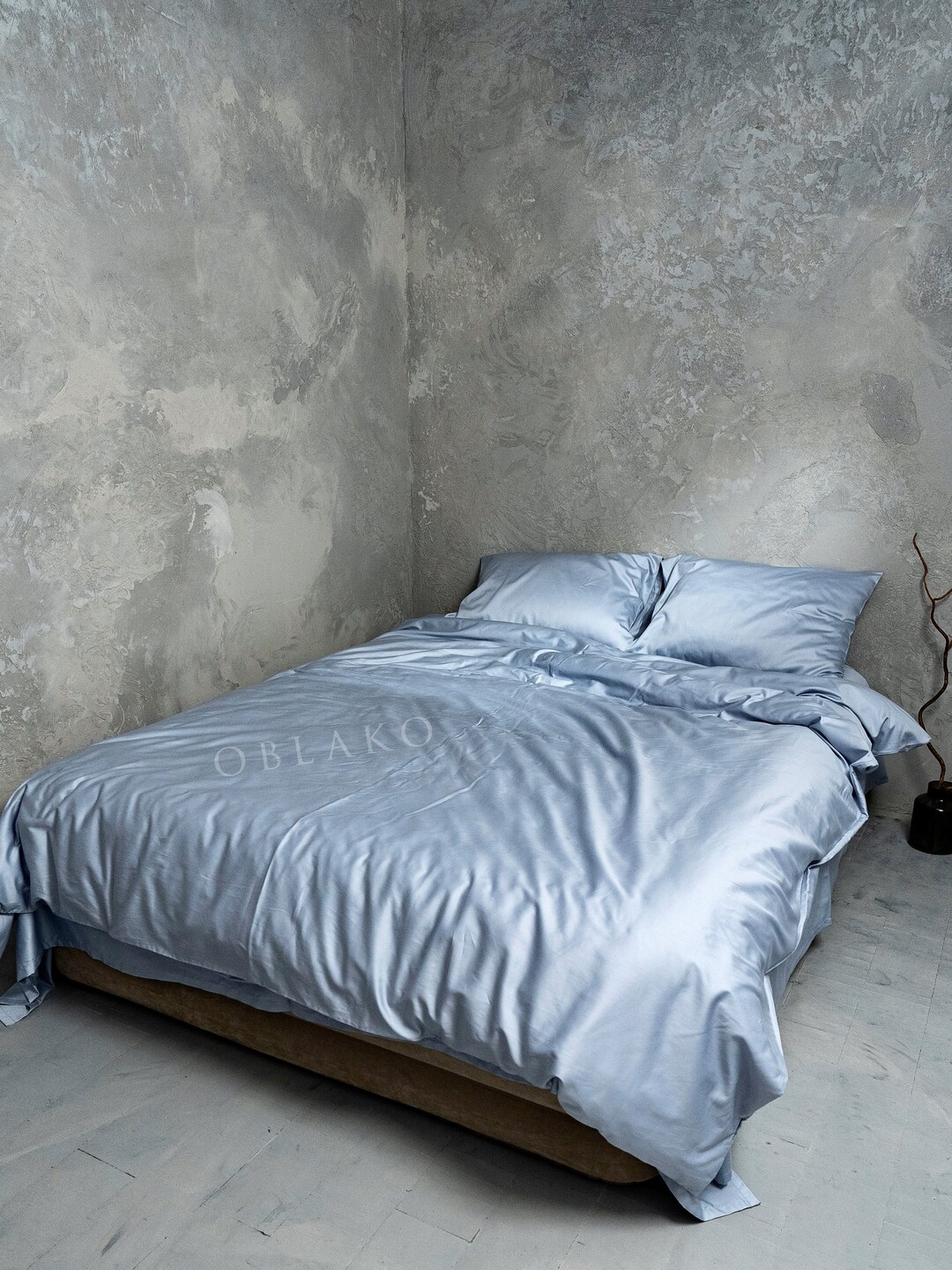 Light Blue Duvet Cover Baby Blue Bed Set Gift for Mom Wife Daughter ...