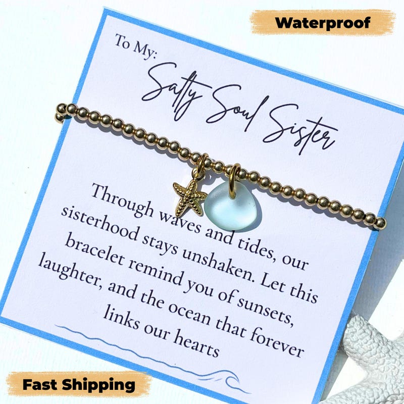 Gold Beachy Bracelet Gift - 60+ Gift Ideas for 2026