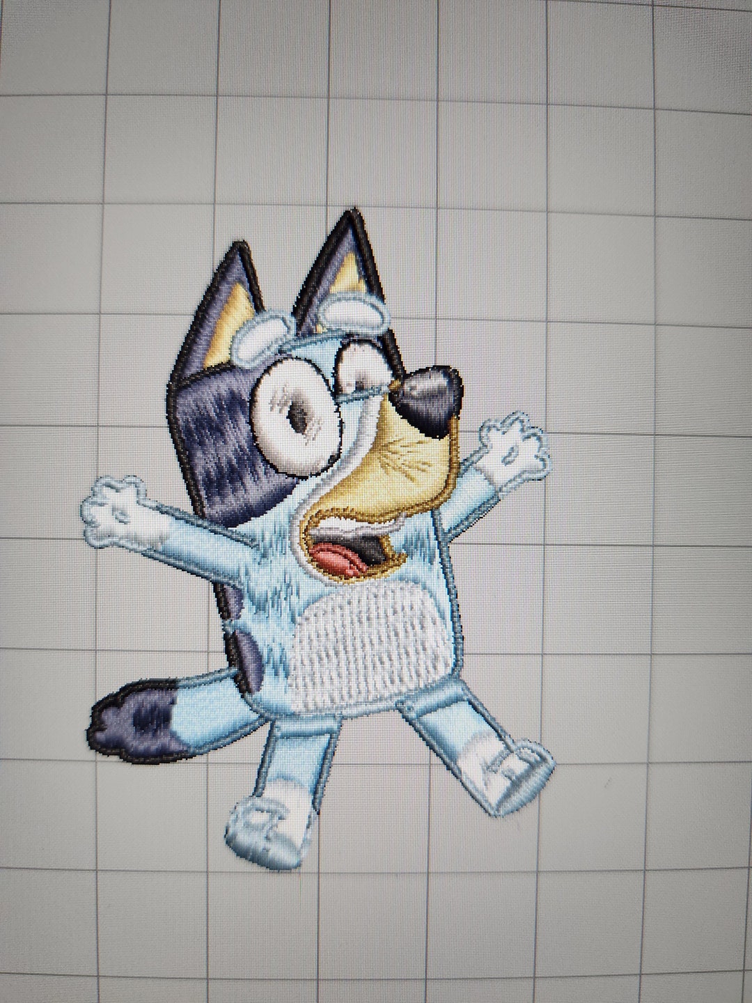 Bluey Embroidery File - Etsy