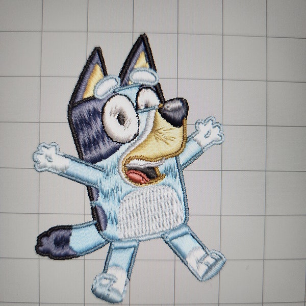 Bluey Embroidery Design - Etsy