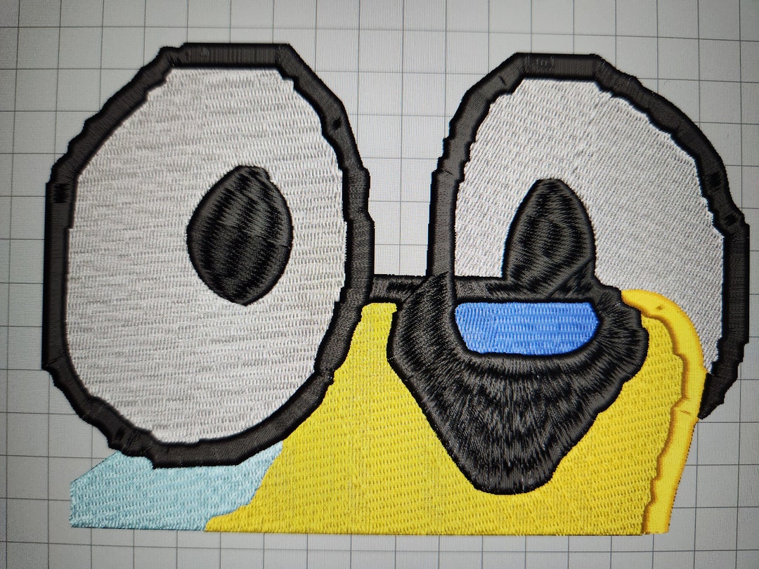 Bandit Face Embroidery File - Etsy Australia