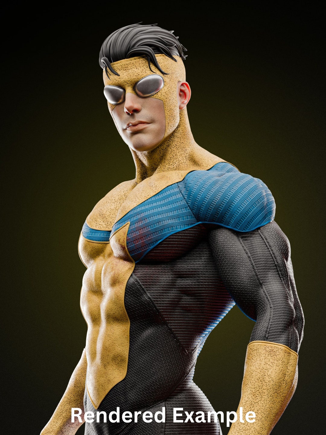 Invincible 11.75 Unfinished 3D Printed Model - Etsy