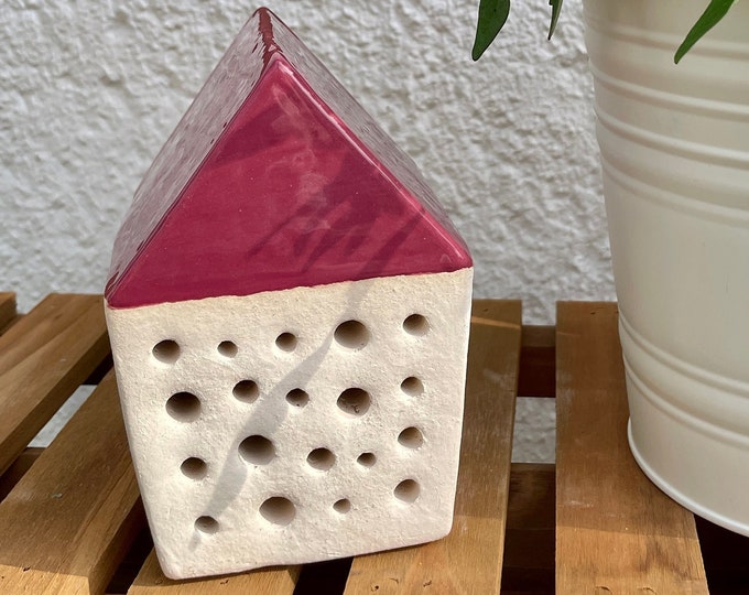 Bee Hotel, Clay Bee House, Bee Stone, Nesting Aid for Wild Bees ...