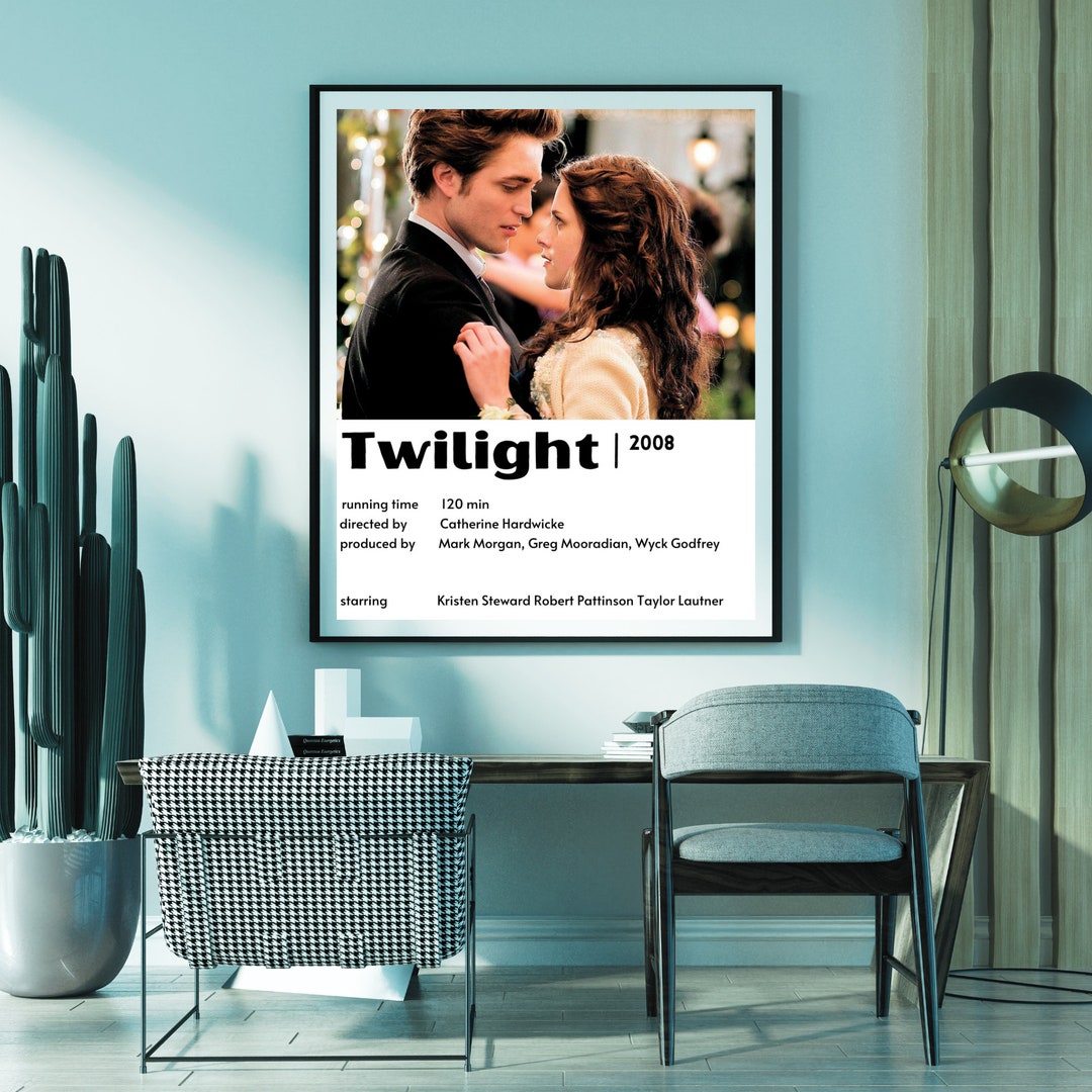 Twilight Minimalist Movie Poster, Digital Download - Etsy