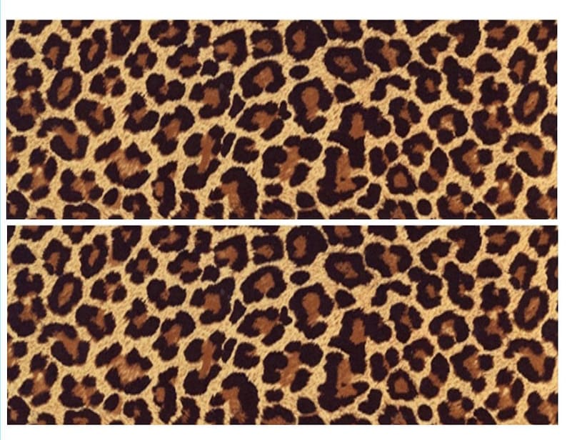 Leopard Print Edible Image Cake Wrap - Etsy