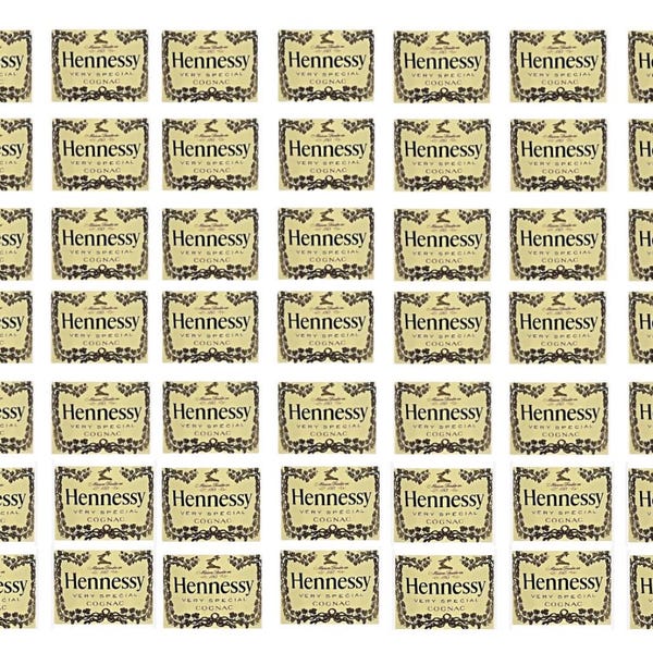 Hennessy Label - Etsy