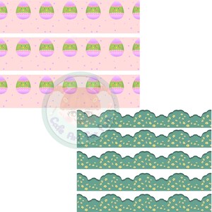 Spring Bulletin Board Border, March Bulletin Board Decor for Classroom ...