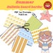 Summer Bulletin Board Border, Classroom Decor, Retro Sunshine Clipart ...