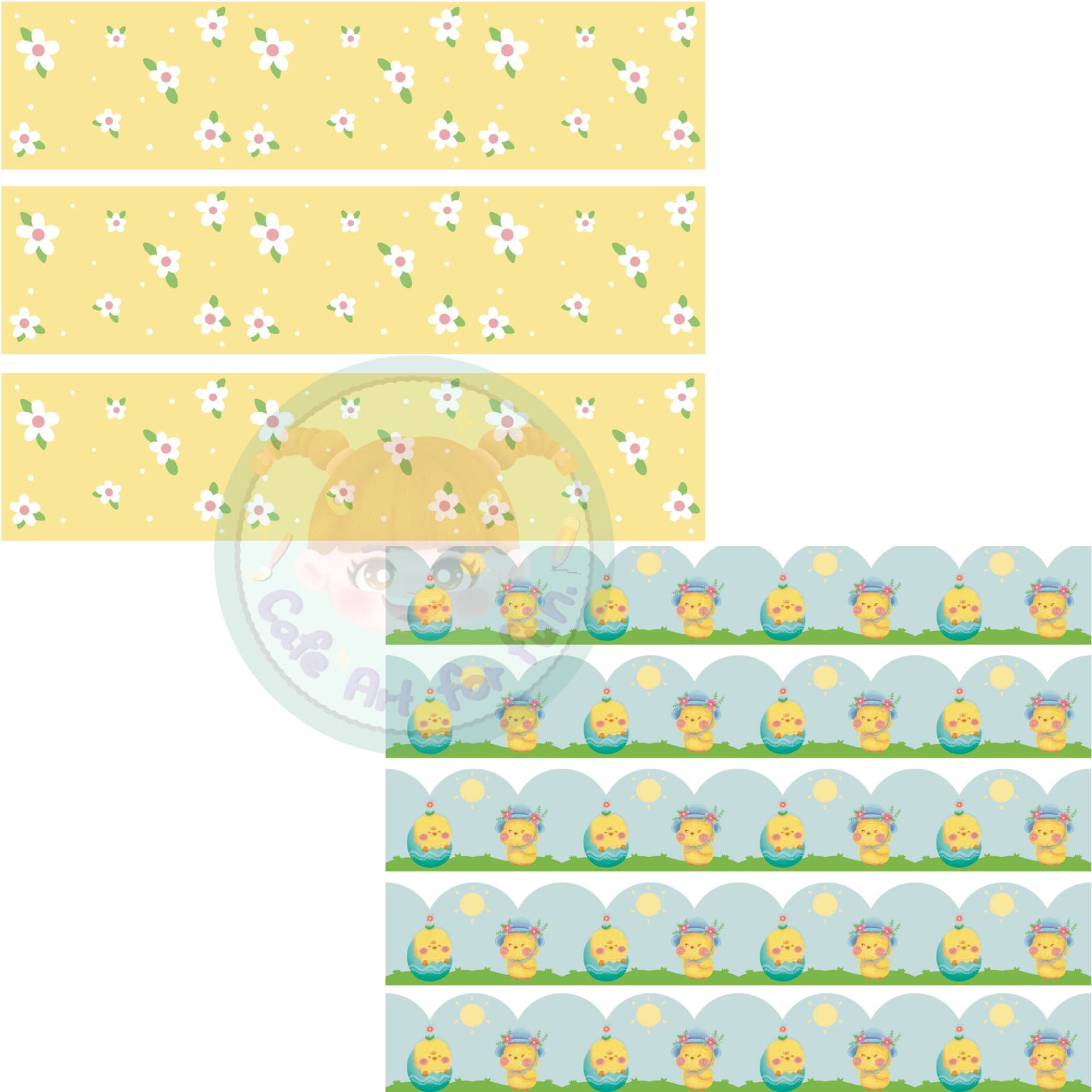 Spring Bulletin Board Border, March Bulletin Board Decor for Classroom ...