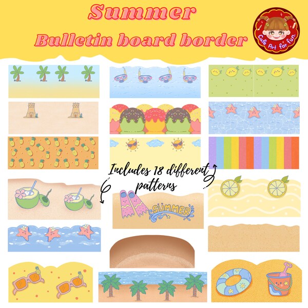 Beach Bulletin Board - Etsy