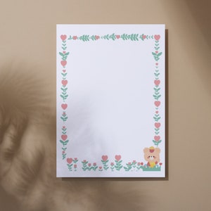 Pastel Cute Clipart Border, Heart Clipart Frames for DIY Card, Baby ...