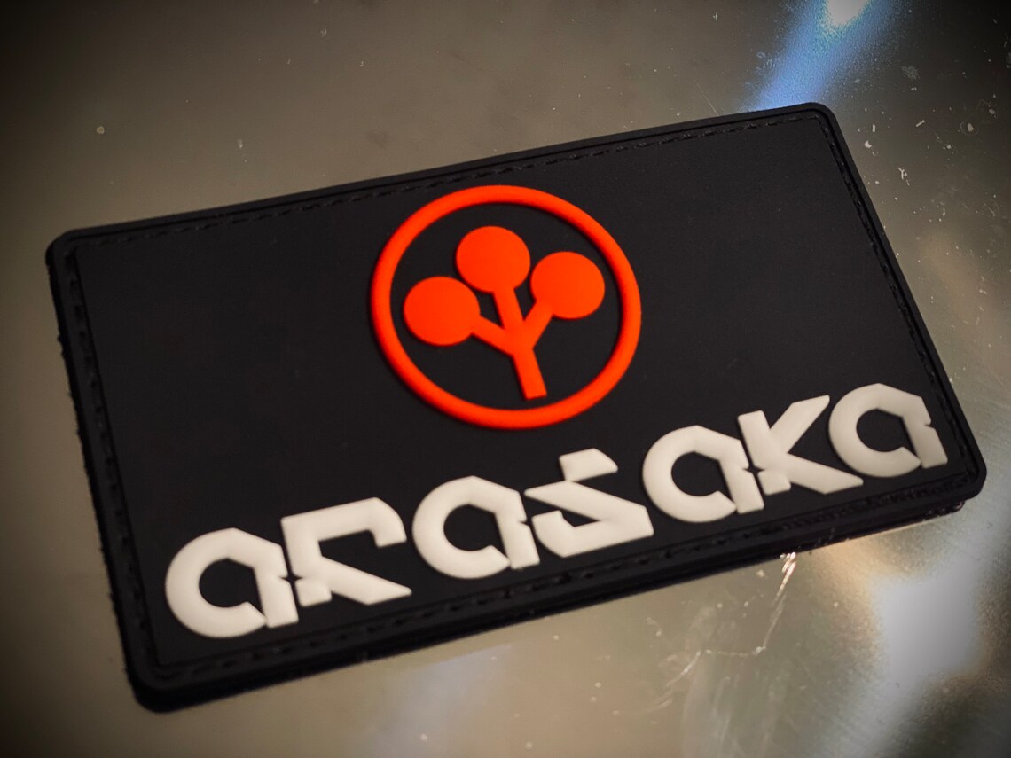 Cyberpunk Arasaka Logo 3D PVC Rubber Patch - Etsy