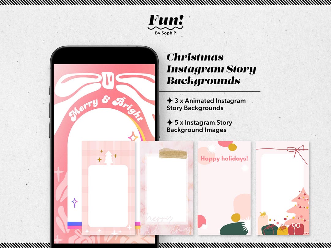Christmas Instagram Story Background Images Animated Insta Story ...