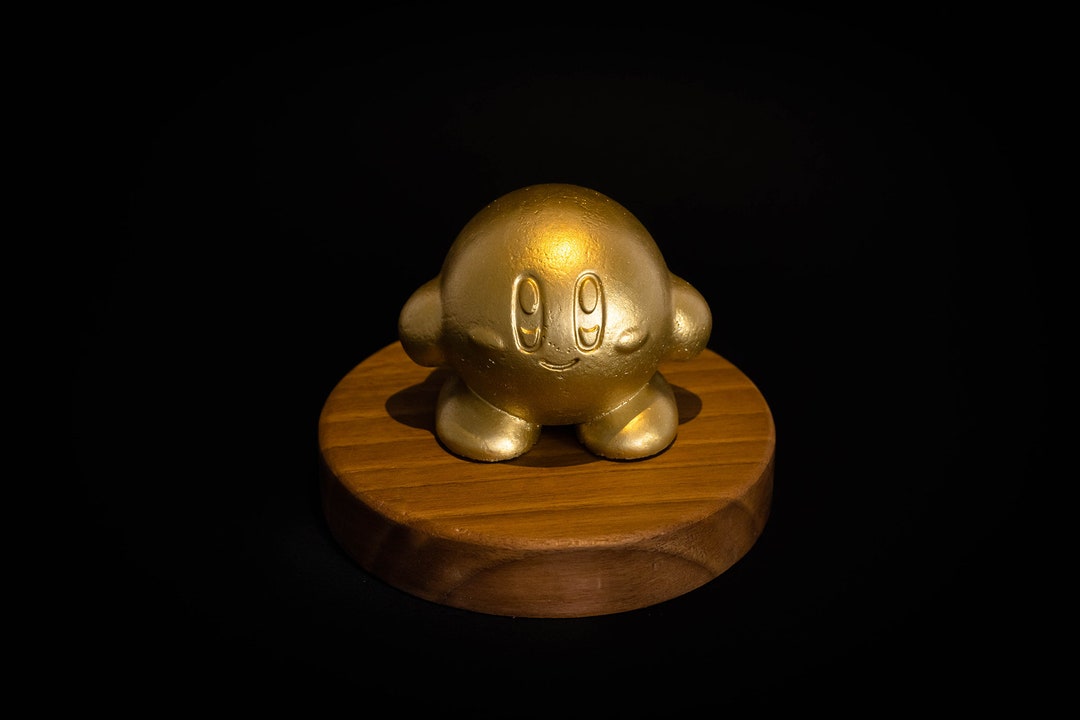Kirby Gold Sculpture Pokemon - Etsy