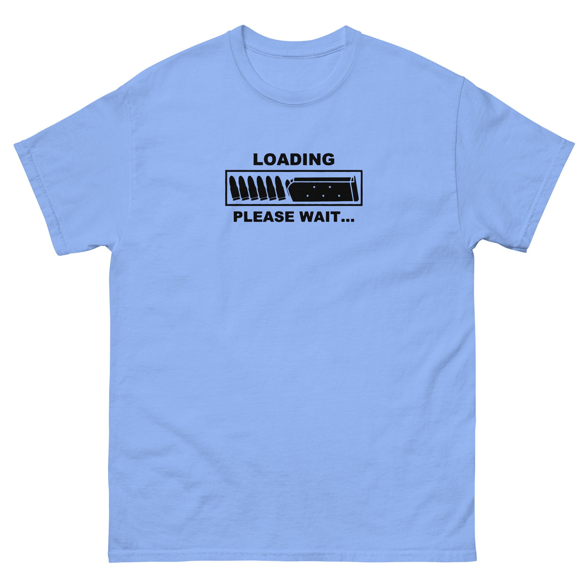 Loading Please Wait Bullets Magazine Clip Men's Funnt Shirt - Etsy