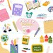 School Days : Back to School Clipart Png, Digital Stickers Clipart ...
