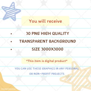 School Days : Back to School Clipart Png, Digital Stickers Clipart ...