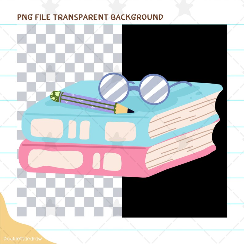 School Days : Back to School Clipart Png, Digital Stickers Clipart ...