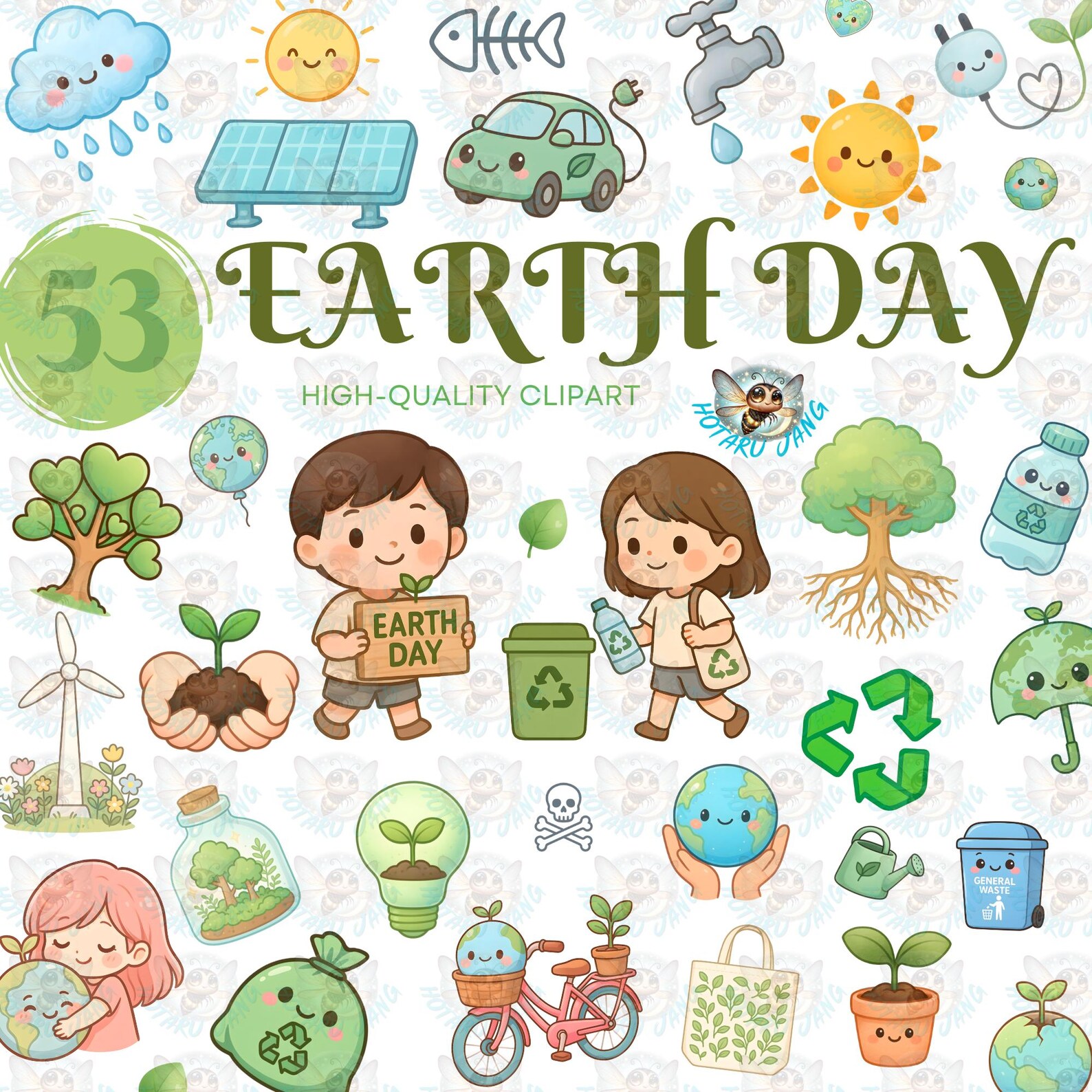 Earth Day Clipart, Earth Day Png, Flower Power Clipart, Positive Vibes ...