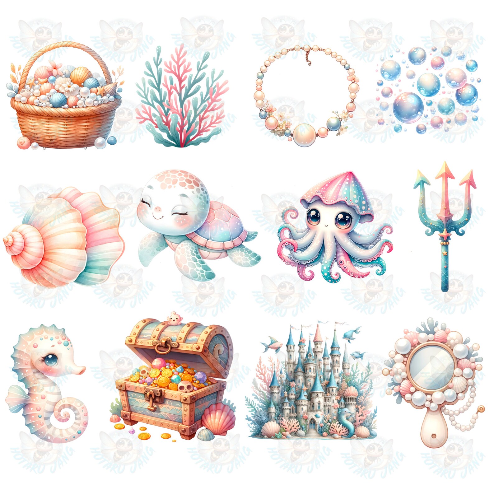 Gnome Mermaid Clipart, Mermaid Clipart, Gnome Clipart, Mermaid Gnome ...