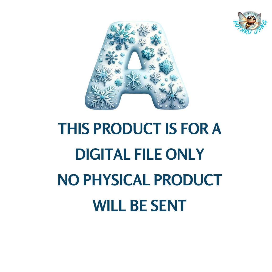 Snowflakes Alphabet & Numbers Letter Stickers Sheet Pack Planner ...