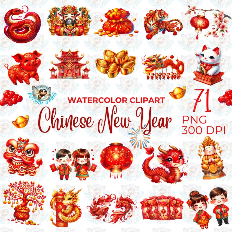 Chinese Watercolor - Etsy