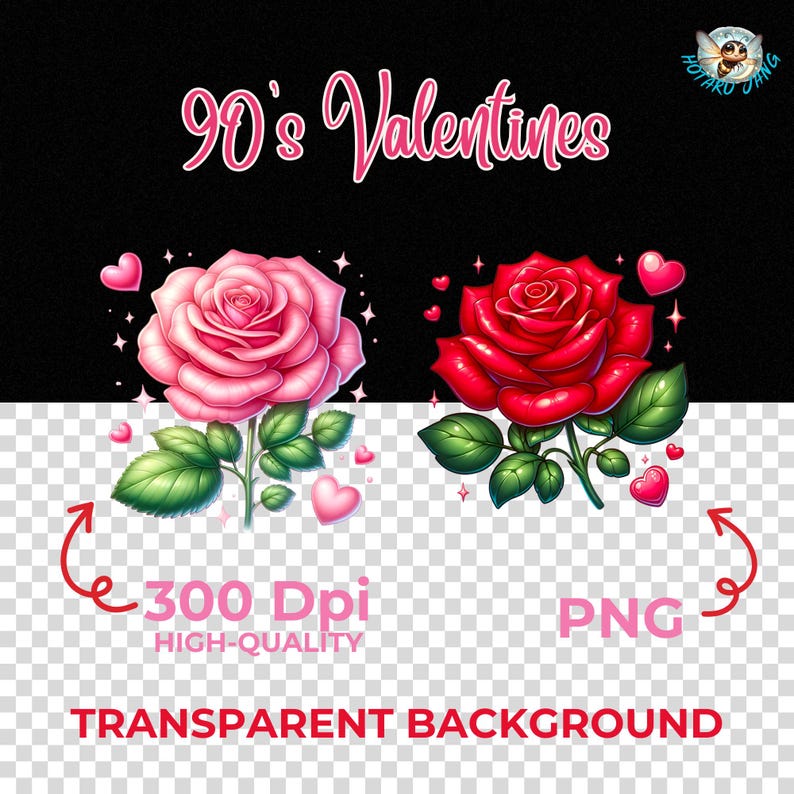 90's Valentines Clipart, 90's Clipart, Valentines Day Clipart ...