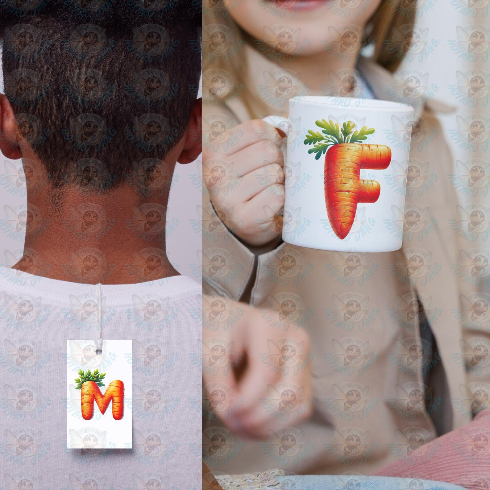 Carrot Alphabets & Numbers, Carrot Alphabet, Easter Alphabet, Easter ...