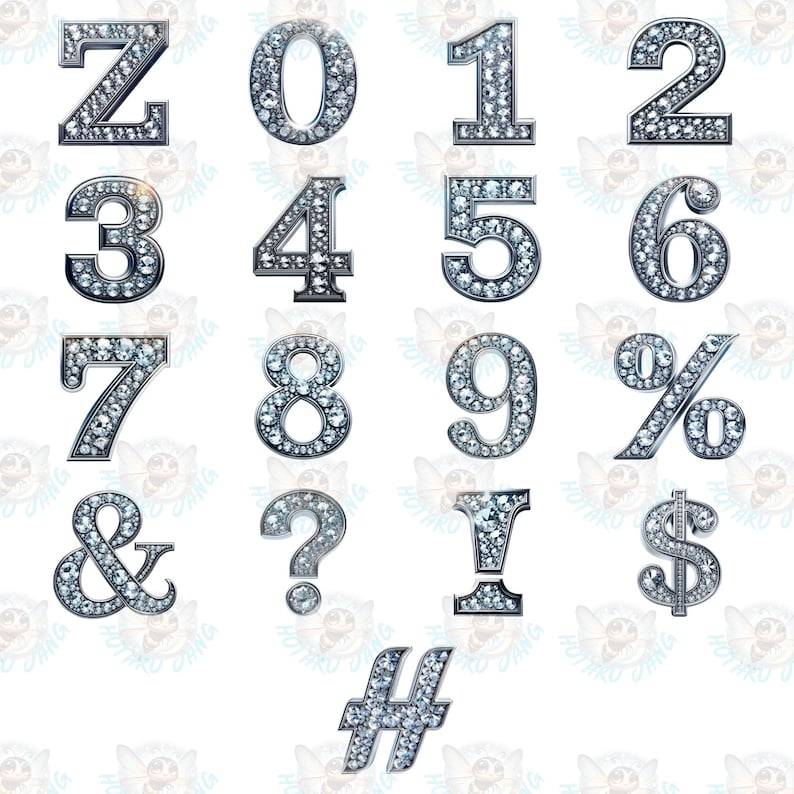 Diamond Alphabet & Number Clipart, Rich Letters Png,pendant Diamond ...