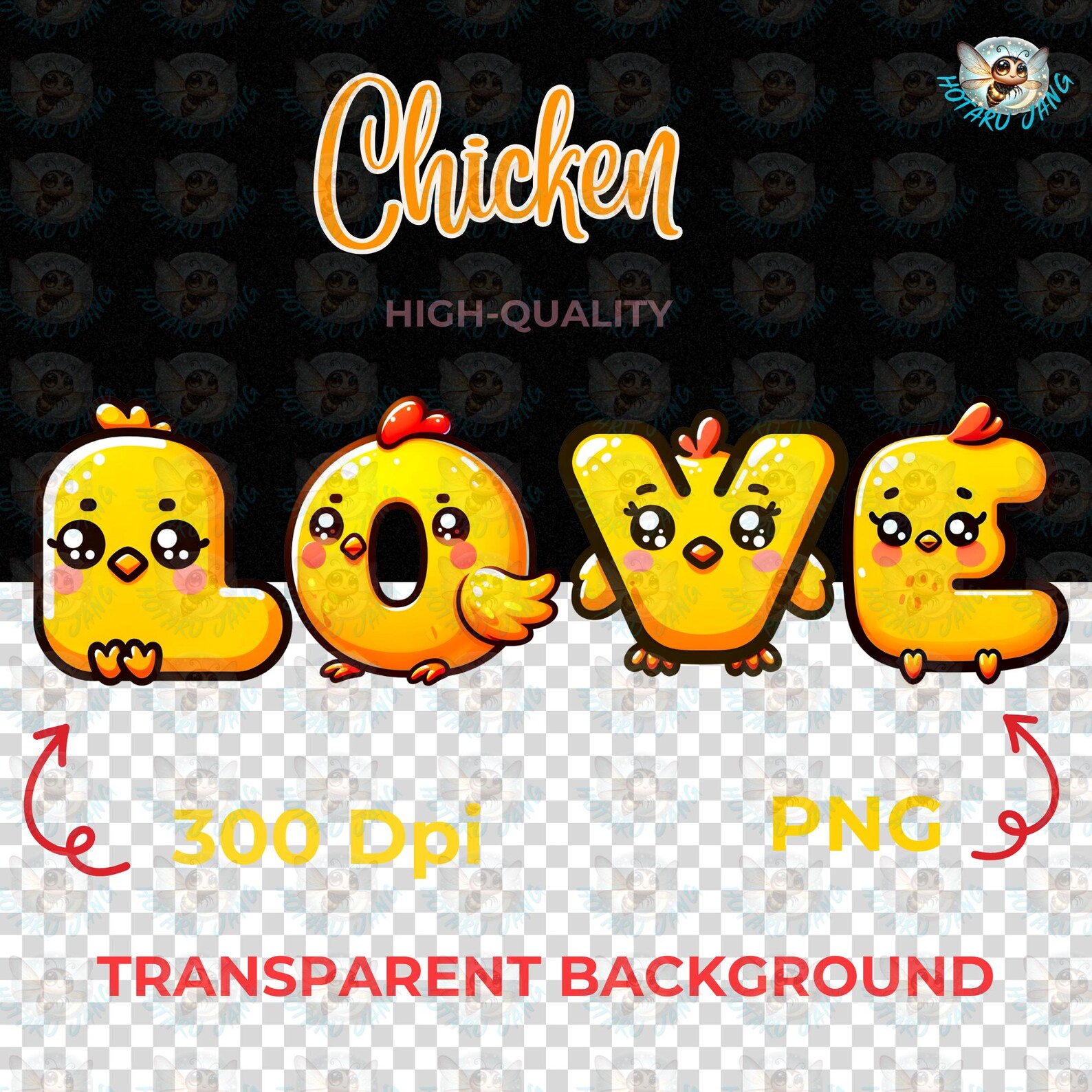 Chicken Alphabet & Numbers, Chicken Letter Png, Easter Chicken Alphabet ...