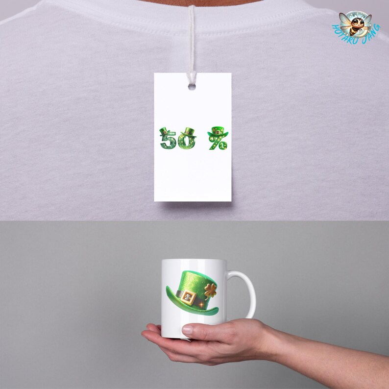 St Patrick Alphabet & Numbers Clipart, Leprechaun Letters Clipart ...