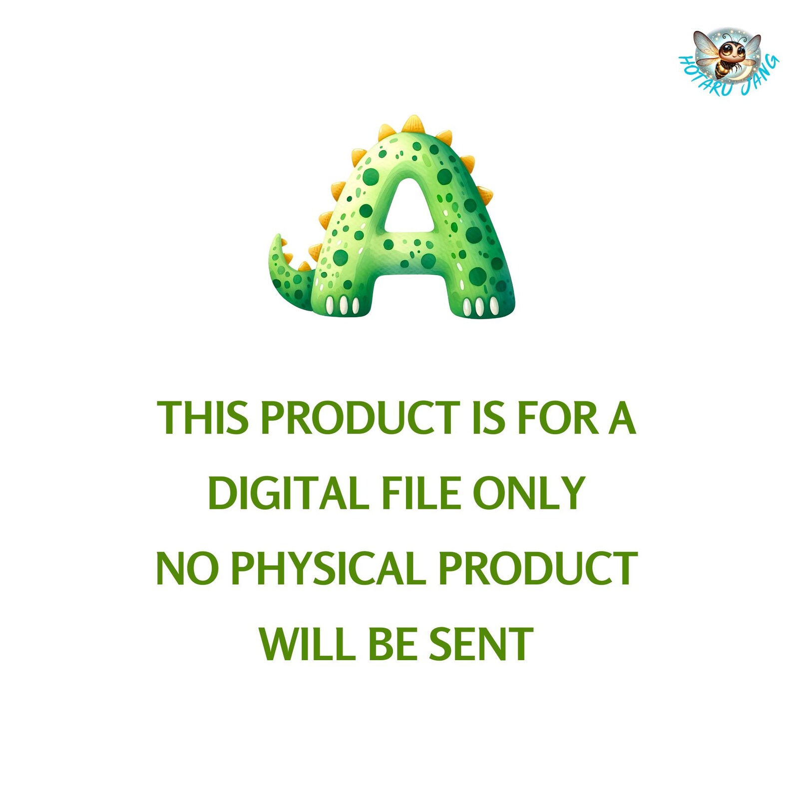 Watercolor Dinosaur Alphabet & Numbers Clipart (PNG) - Etsy