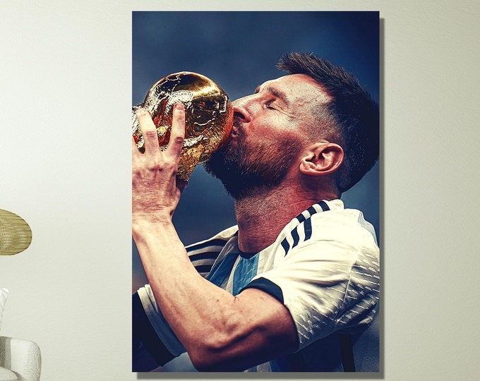 Lionel Messi Poster - Ballon D'or 2023 - the GOAT - Digital Download ...