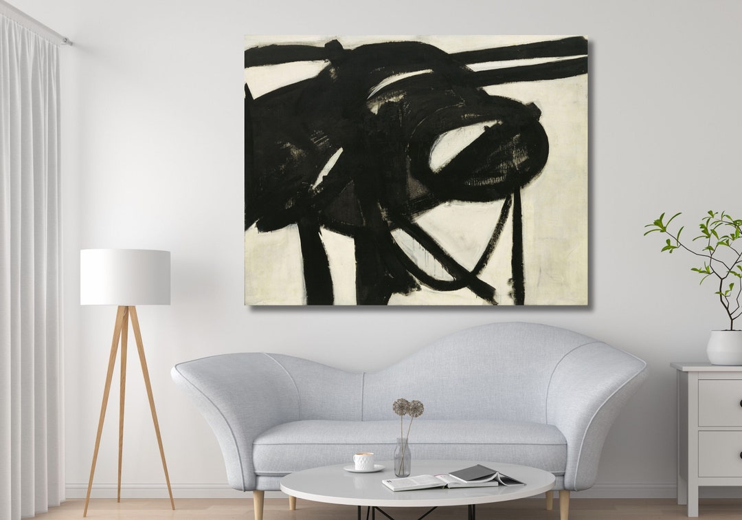 Franz Jozef Kline Wall Art,franz Kline Poster Art Print,franz Kline ...