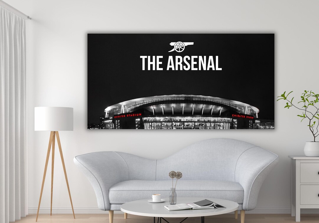 Emirates Arsenal Stadium Poster,emirates Arsenal Stadium Canvas Wall ...