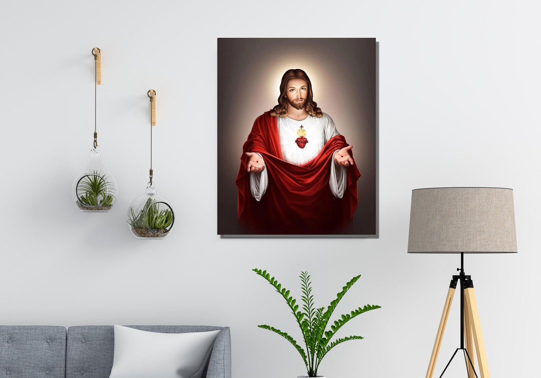 Lord Jesus Poster Print Art,jesus Divine Exhibition Poster Print ...