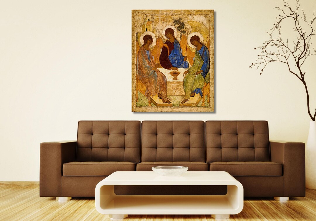 Andrei Rublev the Trinity Canvas Art, the Trinity Poster,andrei Rublev ...