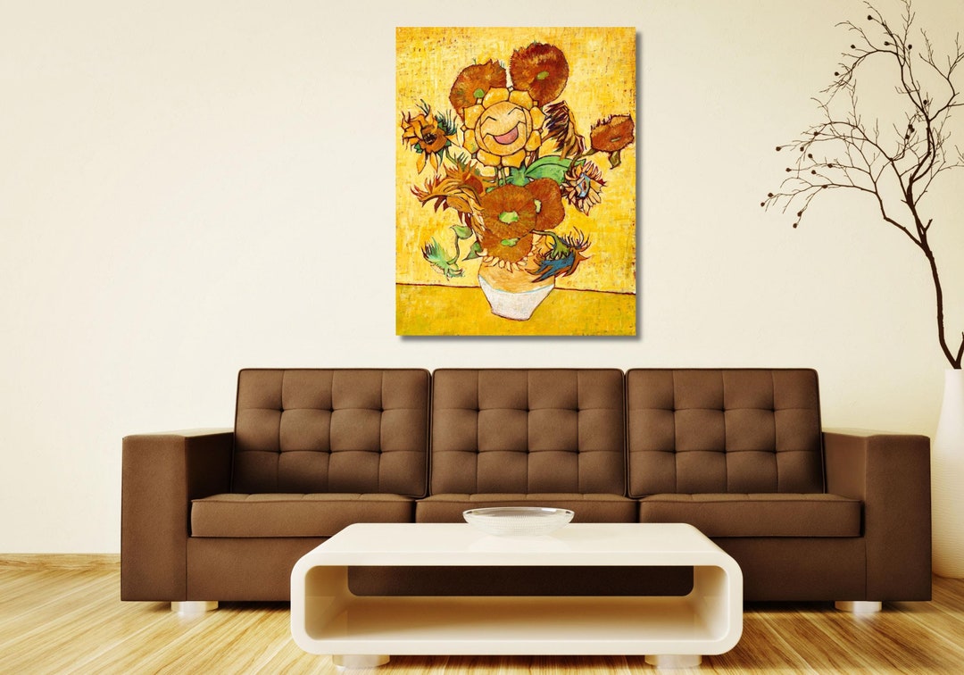 Sunflowers Van Gogh Canvas, Vincent Van Gogh Canvas Wall Art, Van Gogh ...