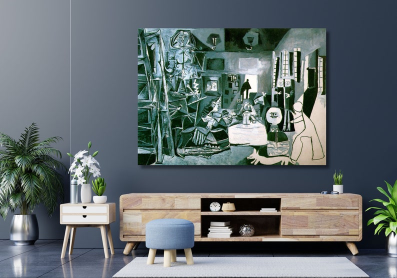 Pablo Picasso Las Meninas Velazquez Canvas Art, Pablo Picasso Canvas ...