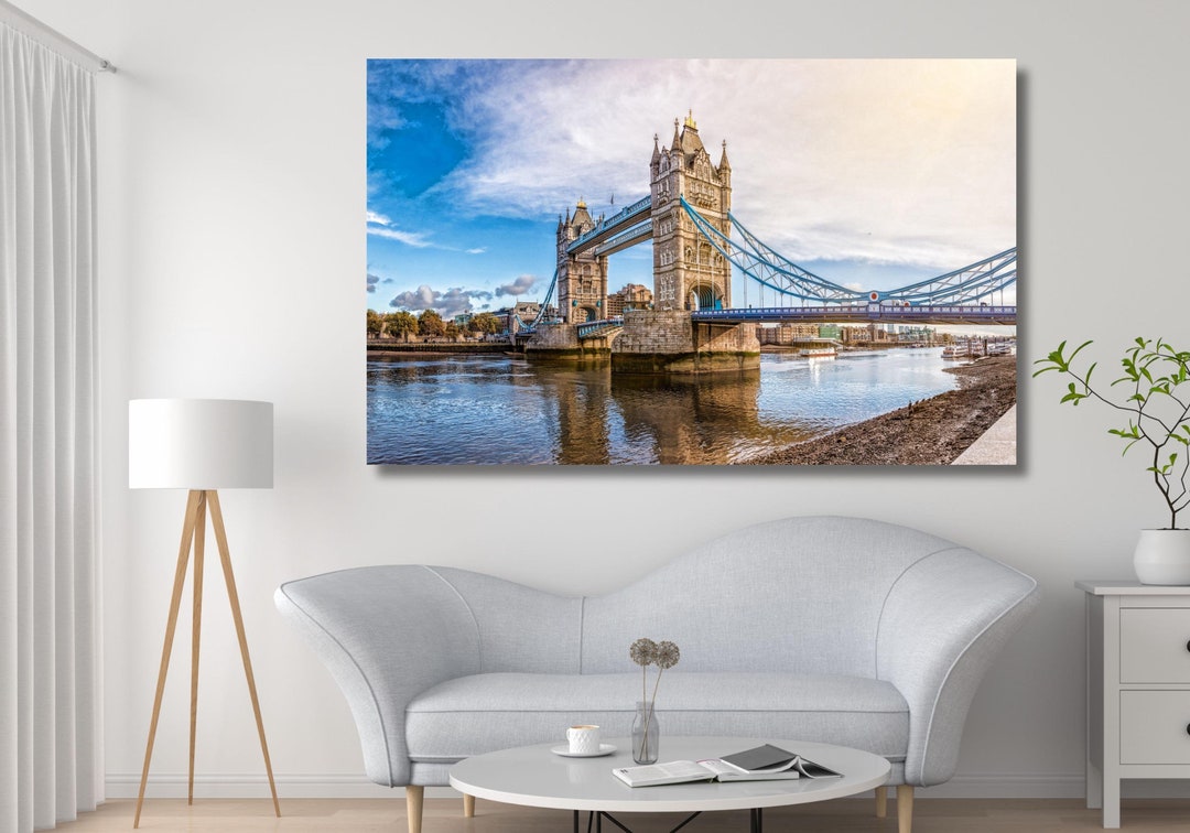 London Tower Bridge Canvas Wall Art,tower Bridge Poster Print Art ...