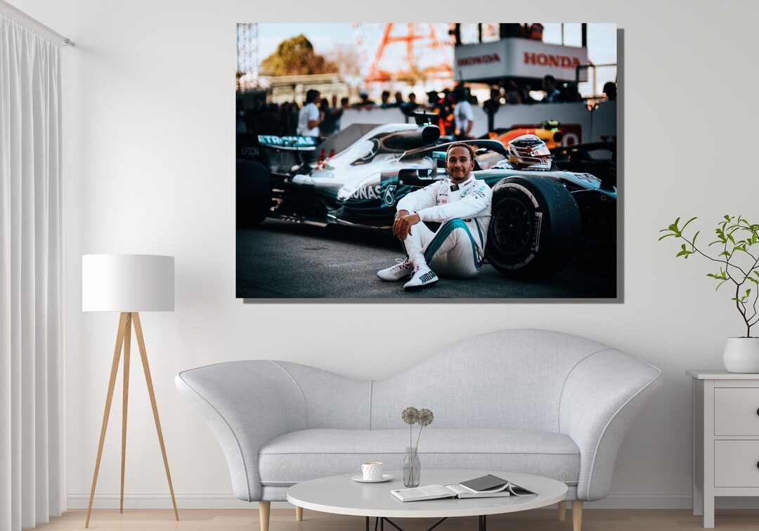 Lewis Hamilton Canvas Print Art,lewis Hamilton Canvas Art,lewis ...