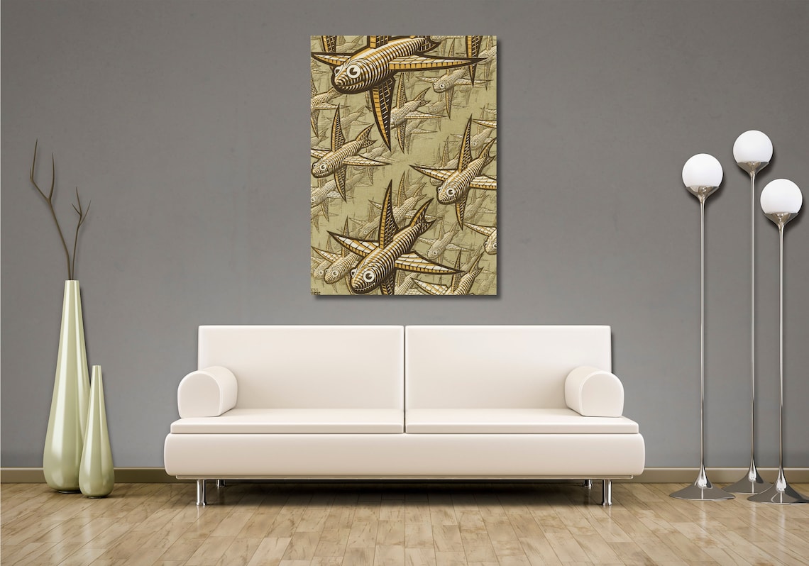 Escher Wall Art,maurits Cornelis Escher Depth Pictures and Dreams ...